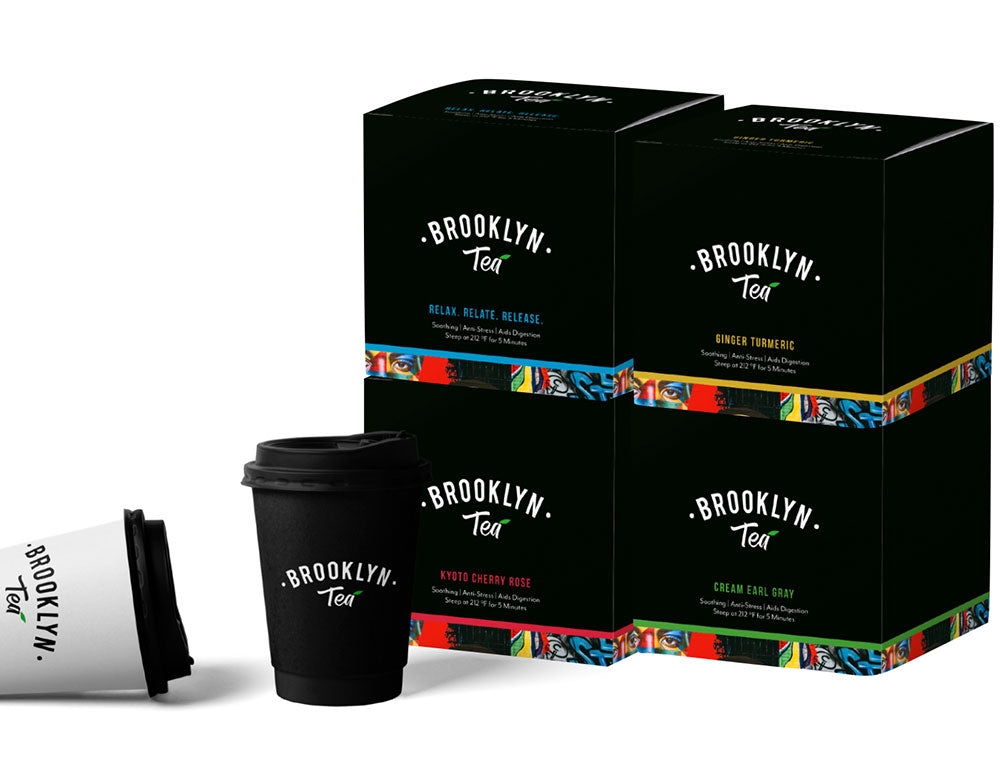 Cream Earl Grey - 12 Sachets per Box – Brooklyn Tea